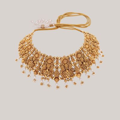 Gold ka choker store